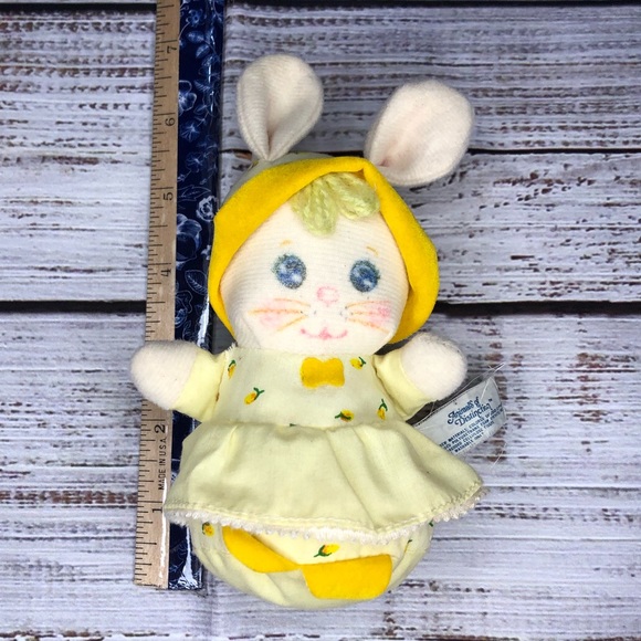 Knickerbocker | Toys | Vintage Knickerbocker Plush Bunny Rabbit Yellow ...